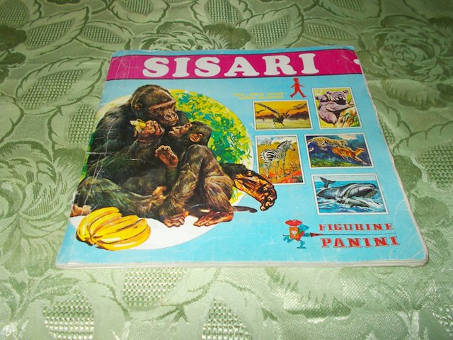 Sisari - Panini - popunjen album iz 1973 godine