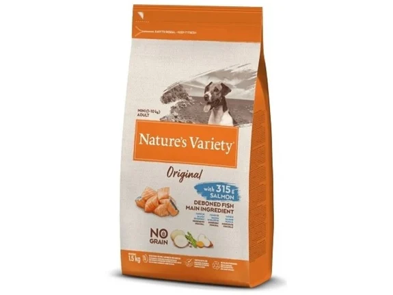 Nature's Variety Original Dog Mini Losos 1.5kg