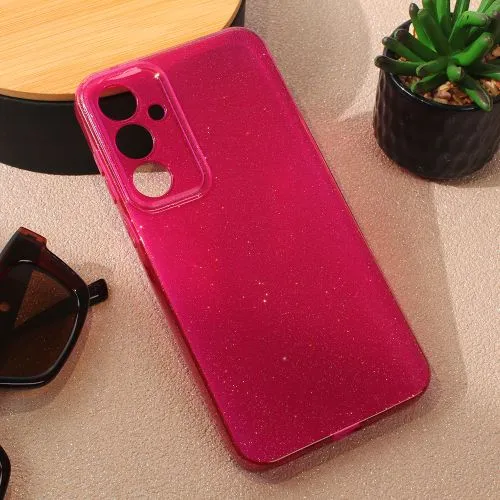 Futrola - maska Sparkle Dust za Samsung A356B Galaxy A35 5G bordo