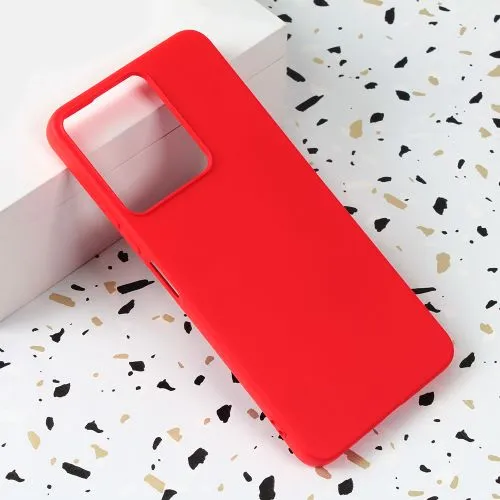 Futrola - maska Shell Velvet za Xiaomi Redmi 13C crvena