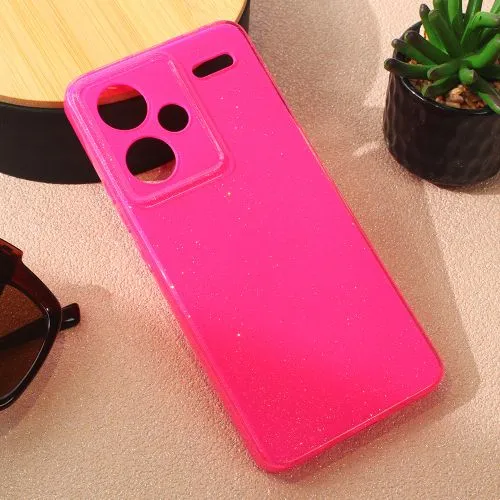 Futrola - maska Sparkle Dust za Xiaomi Redmi Note 13 Pro Plus pink