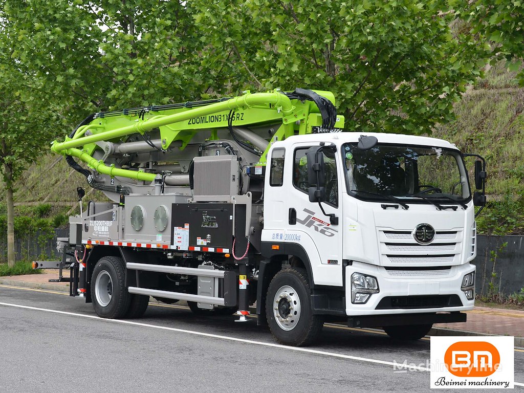 Nova Zoomlion Brand Original 31M Concrete Pump on FAW Chassis pumpa za beton