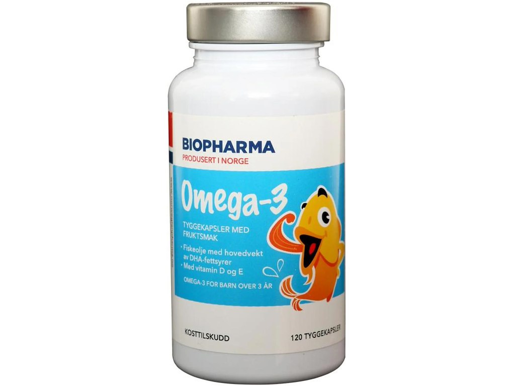 Biopharma Norveške omega 3 kapsule za decu 120kom