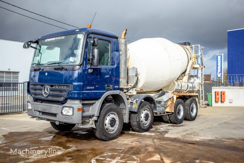 Mercedes-Benz ACTROS 3241 BB-MP2+E5+STETTER kamion s mešalicom za beton