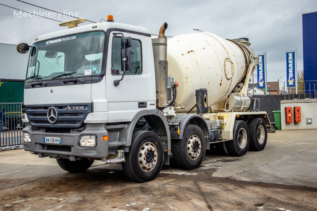 Mercedes-Benz ACTROS 3236 BB-MP2+MANUAL+STETTER kamion s mešalicom za beton