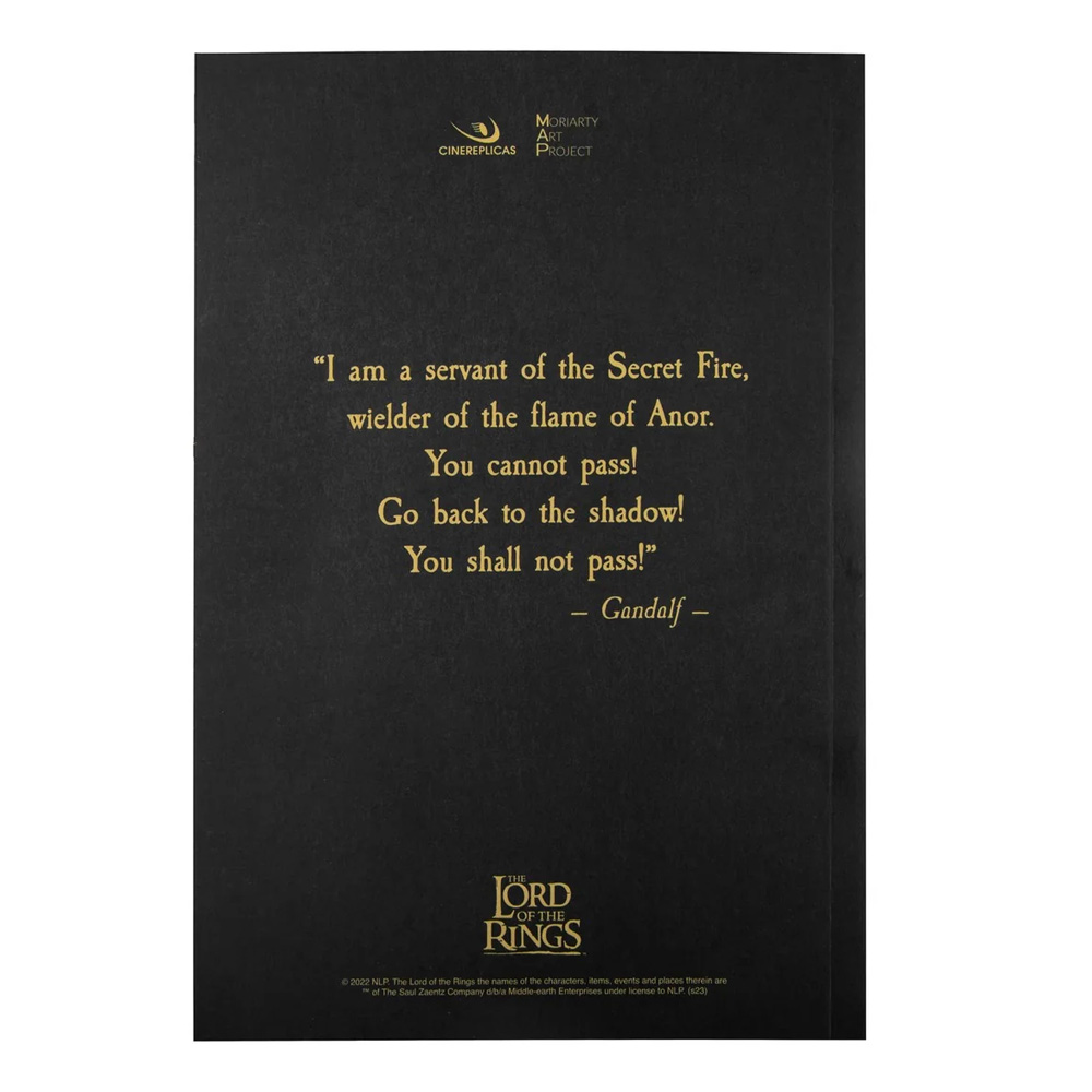 Lord Of The Rings - You...Shall Not Pass! Notebook