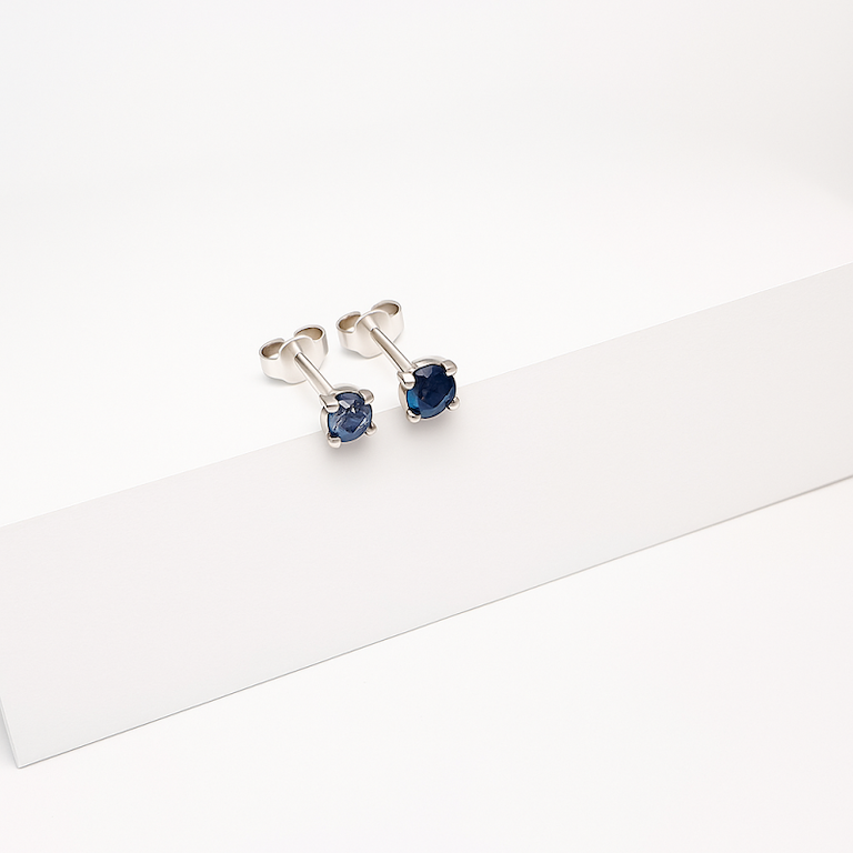 Earrings Navy Blue Candy