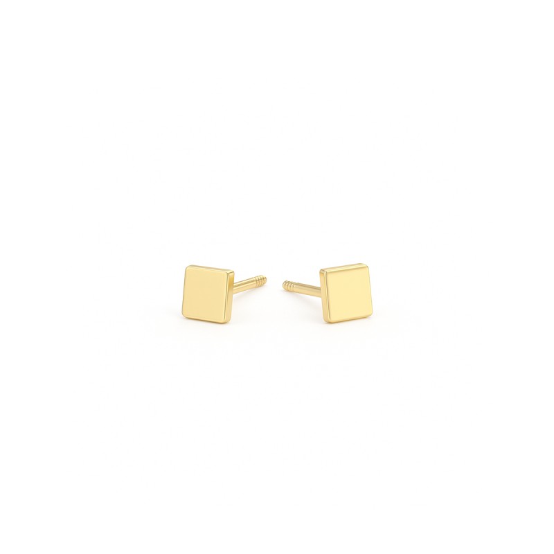 Earrings mini mini cube