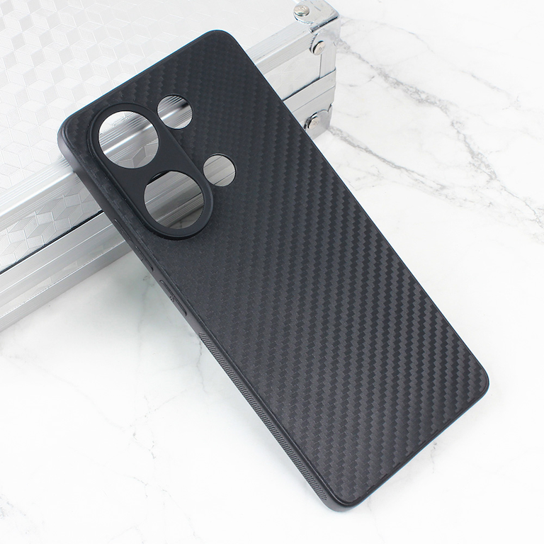 Maska(futrola) Carbon fiber za Xiaomi Redmi Note 13 Pro 4G (EU) crna