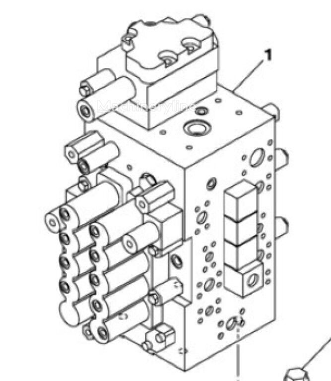 Case KRJ30110 hidraulični razvodnik za CX210C bagera