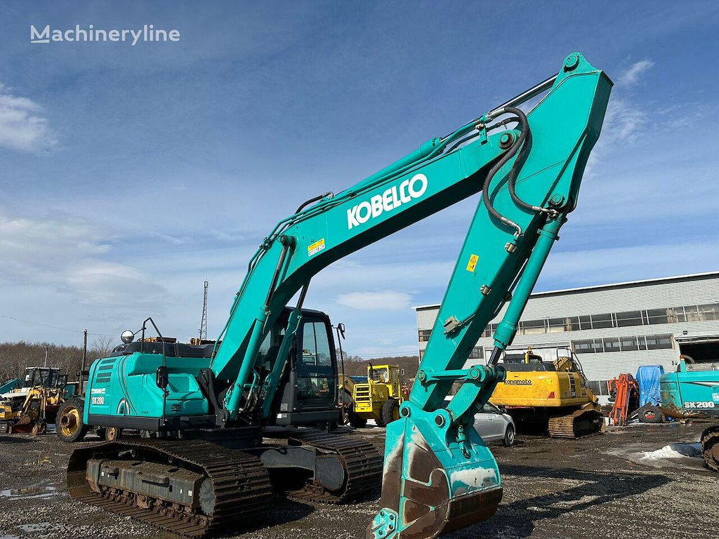 Kobelco SK200-10 bager na šinama