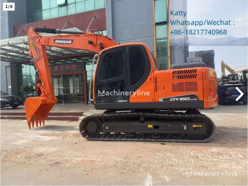 Doosan DX150 bager guseničar