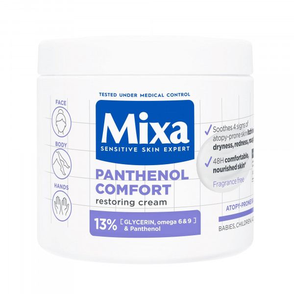 Mixa Panthenol Comfort krema za kožu 400ml