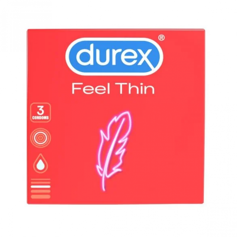 Durex Feel thin 3 kom