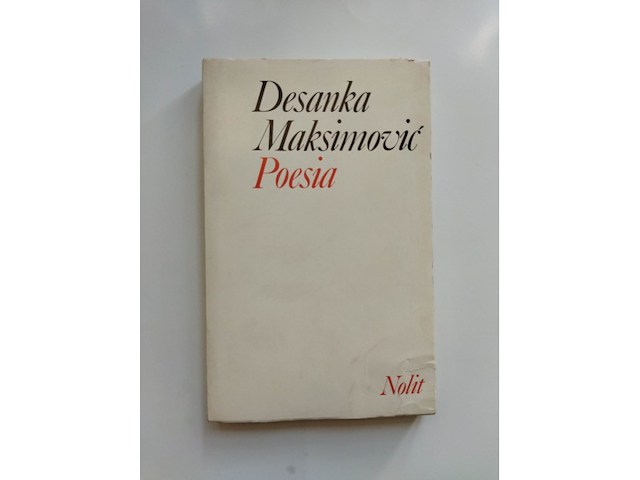 Poesia, Desanka Maksimović
