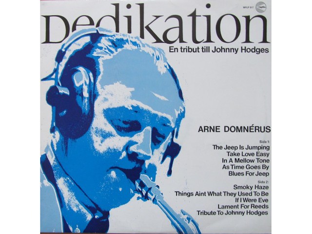 Arne Domnerus &; Rune Gustafsson - Dedikation