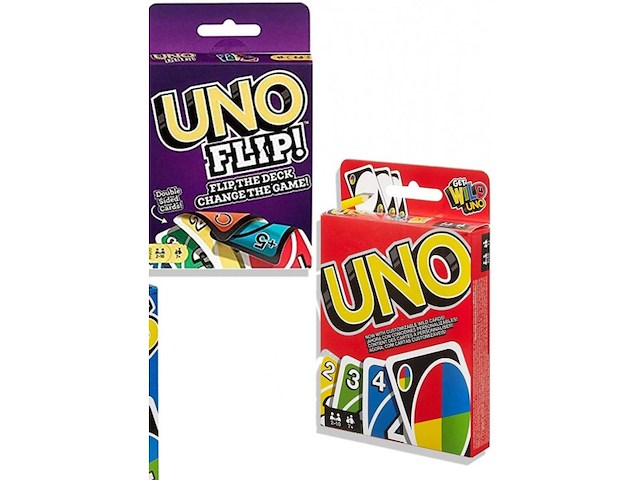 Uno Set: Uno Flip i Klasični uno