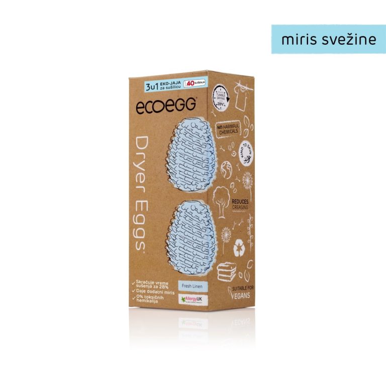 3u1 ECOEGG eko-jaja za sušilicu - miris svežine