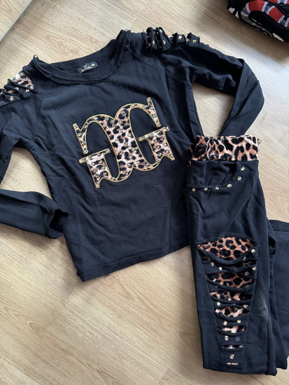 Trenerka leopard print