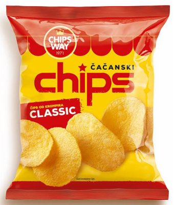 ČIPS CLASSIC CHIPS WAY 40G
ČIPS CLASSIC CHIPS WAY 40G