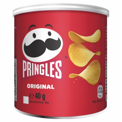 ČIPS ORIGINAL PRINGLES 40G
ČIPS ORIGINAL PRINGLES 40G