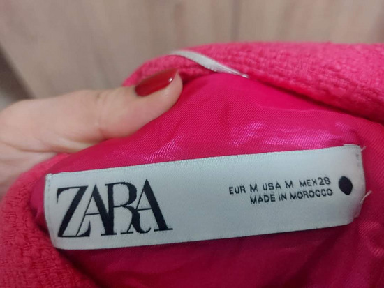 Zara pink kaput