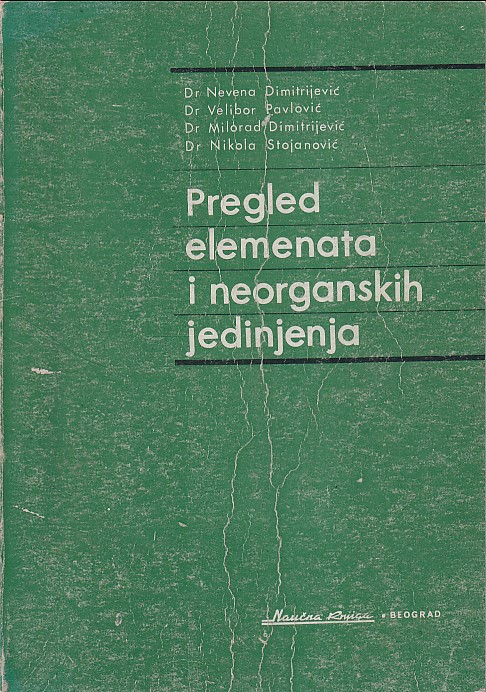 PREGLED ELEMENATA I NEORGANSKIH JEDINJENJA