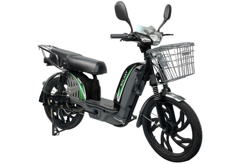 Električni bicikl 17" CAMPER PLUS 250W 60V/12Ah crna
