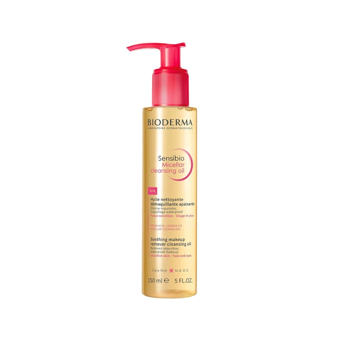 BIODERMA Sensibio Micellar Cleansing Oil 150 mL; Micelarno Ulje za Umivanje Osetljive Kože