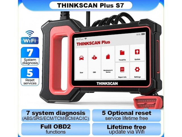 THINKSCAN PLUS S7 - OBD2 Auto Dijagnostika