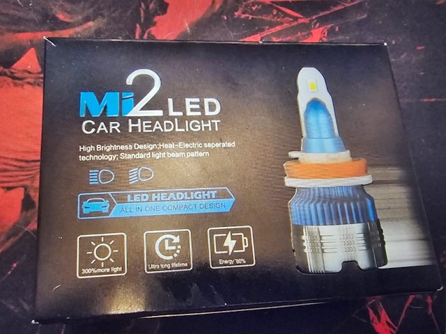 Auto LED H4 SIJALICA 2 komada