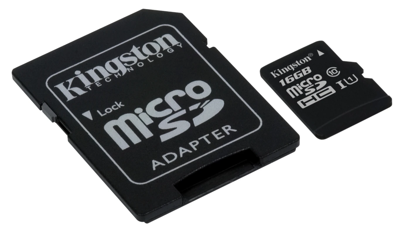 Kingston MicroSD (SDC10G2/16GB) 16GB class 10+adapter memorijska kartica