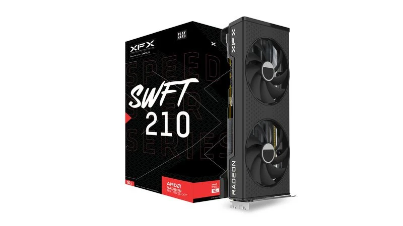 XFX SPEEDSTER SWFT210 RADEON RX7600XT grafička kartica 16GB GDDR6 128bit