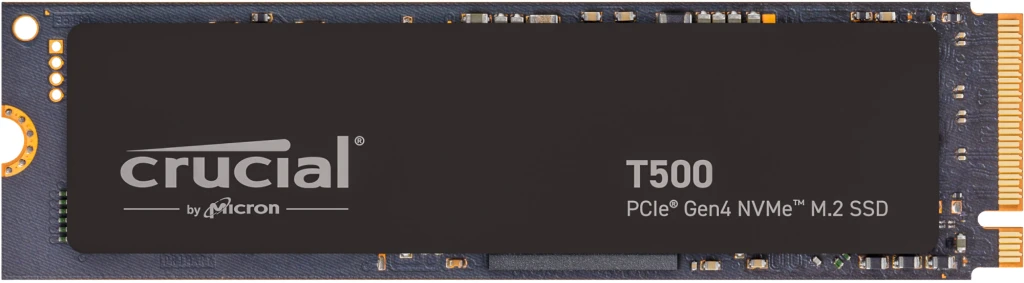 Crucial T500 500GB M.2 PCIe Gen4 (CT500T500SSD8) NVMe SSD disk