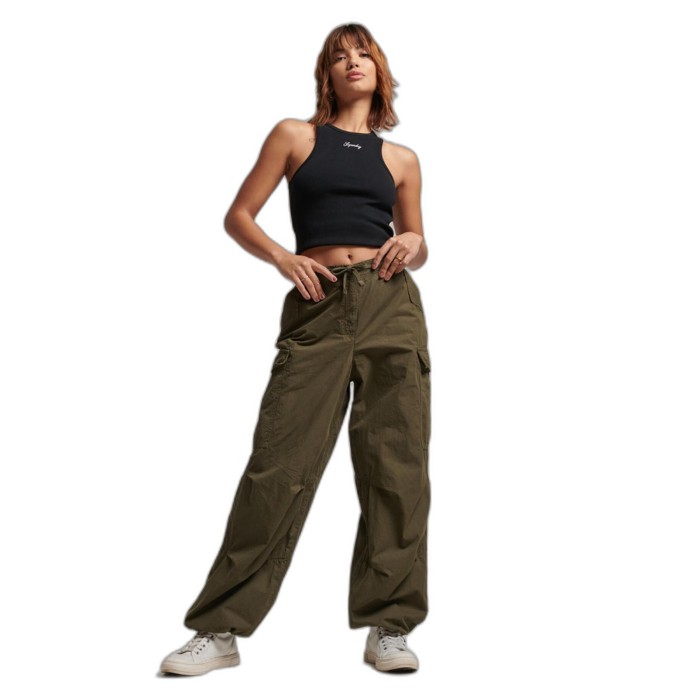 Superdry Vintage Baggy Parachute pantalone