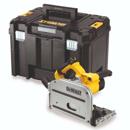 DeWalt električni uranjajući cirkular 1300W; 165mm (DWS520KT)