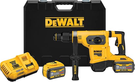 Akumulatorski elektro-pneumatski čekić SDS-max DeWalt DCH481X2; 2x9,0Ah