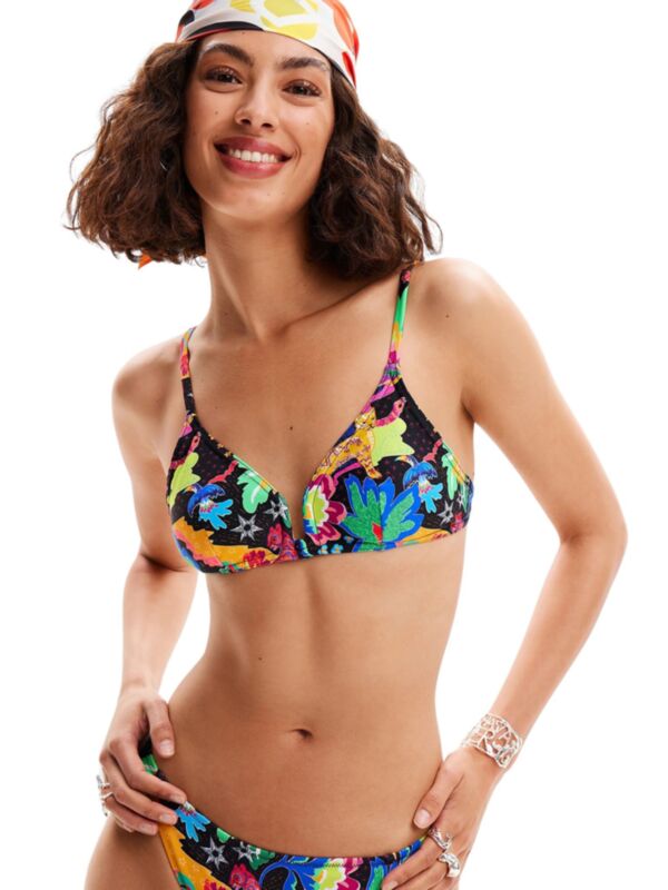 Desigual - Šareni bikini top