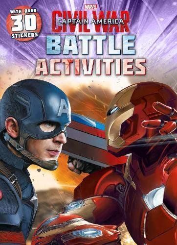 Marvel Captain America: Civil War Battle Activity Book