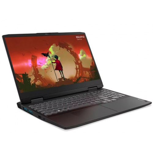 Laptop LENOVO Gaming 3 15ARH7 DOS/15.6"FHD IPS/Ryzen 5-6600H/8GB/512GB SSD/RTX 3050-4GB/GLAN/bcklSRB 82SB00HRYA