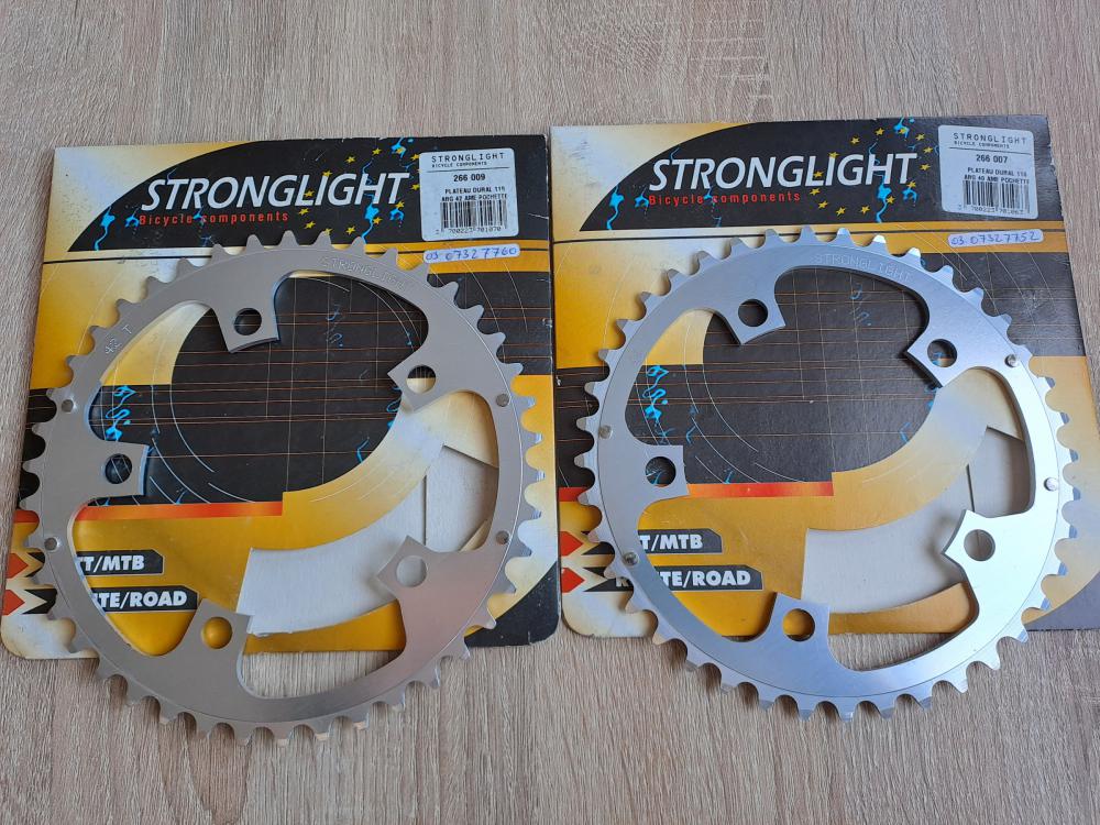 Stronglight 40T i 42T 110 bcd lancanici - NOVI