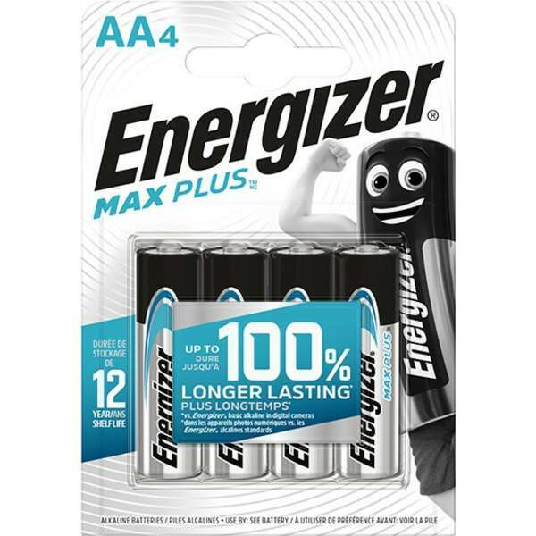 Energizer baterija MAX PLUS AA (4 kom)