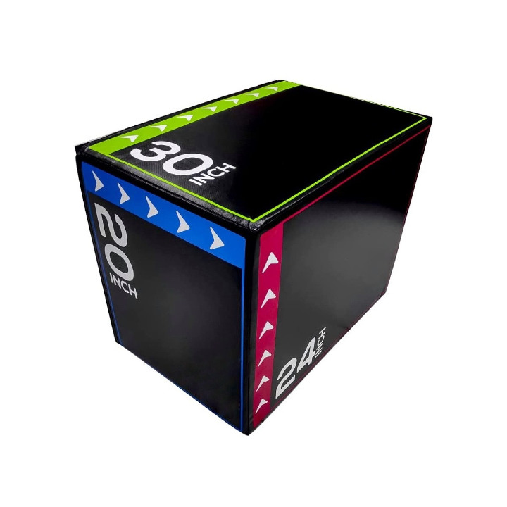 SOFT PLIO BOX 3D - PLYO BOX - OBLOŽENA PLIO KUTIJA - 75X60X50 CM