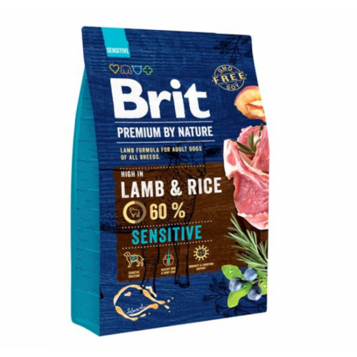 Brit PND Sensitive jagnjetina 3 kg