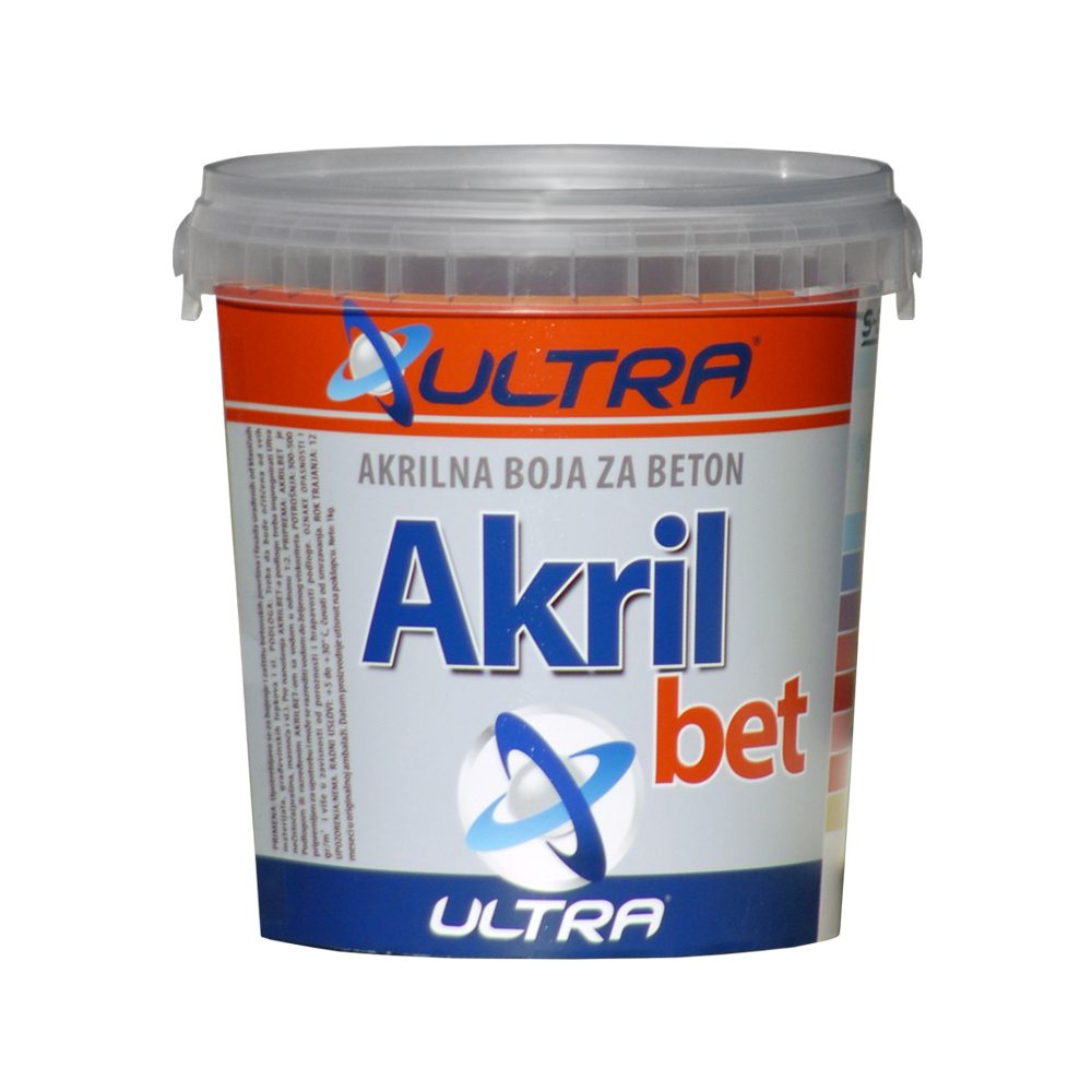 ULTRA AkrilBet 1kg Oksid Zeleni