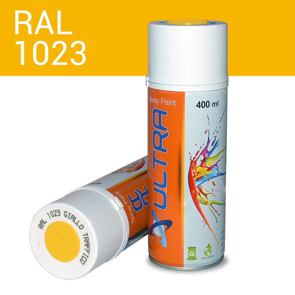 ULTRA Color Spray 400ml RAL-1023 Žuti