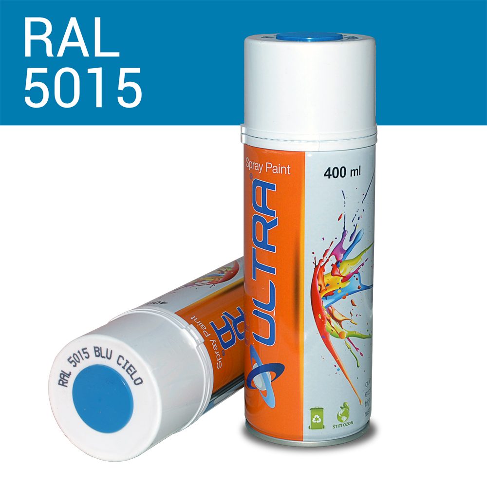 ULTRA Color Spray 400ml RAL-5015 Nebo Plavi