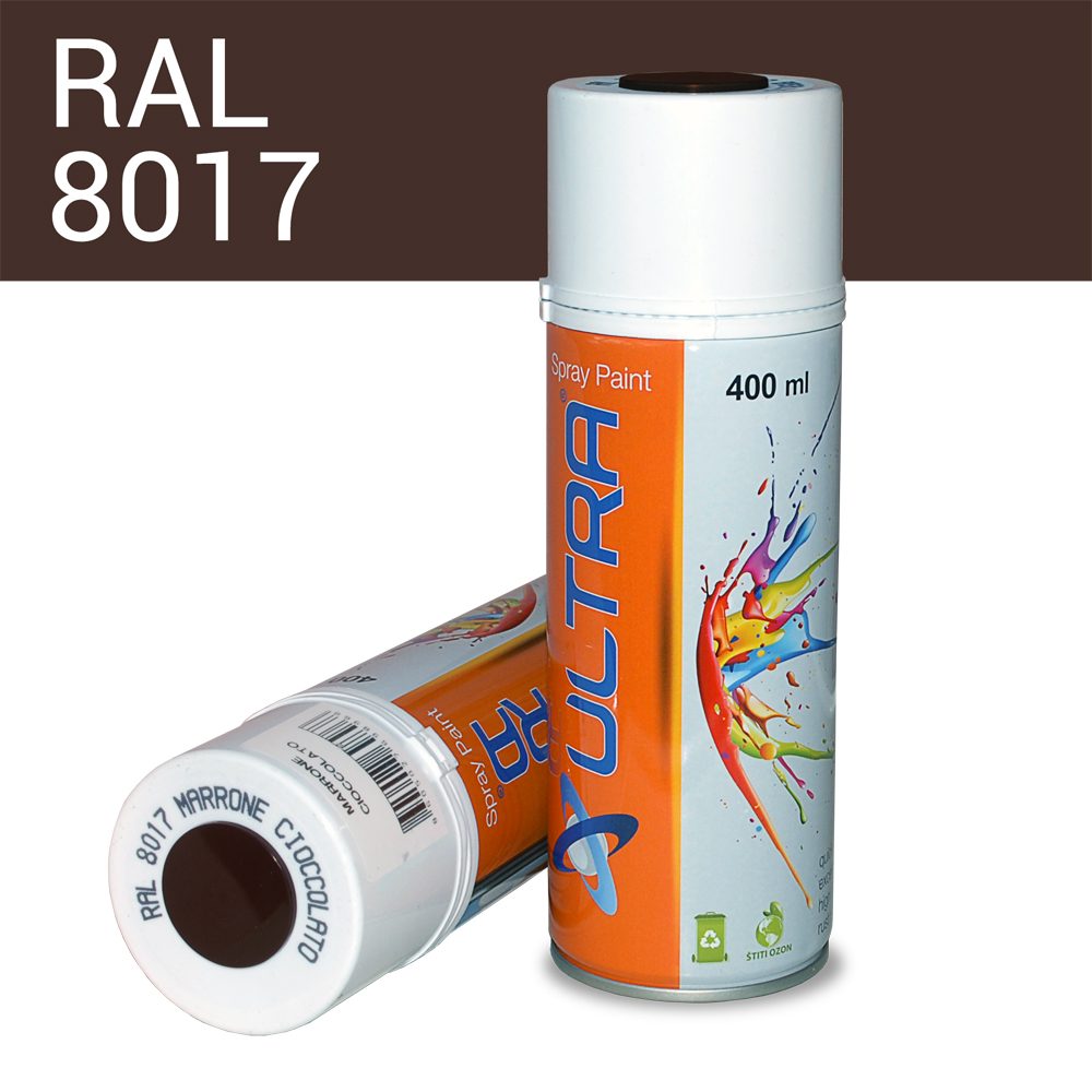 ULTRA Color Spray 400ml RAL-8017 Tamno Braon