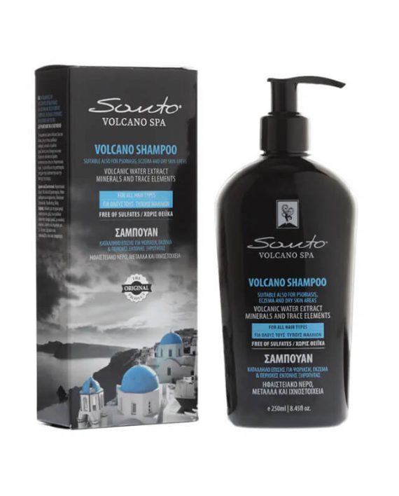 Santorini Volcano Spa – Šampon za sve tipove kose 250 ml