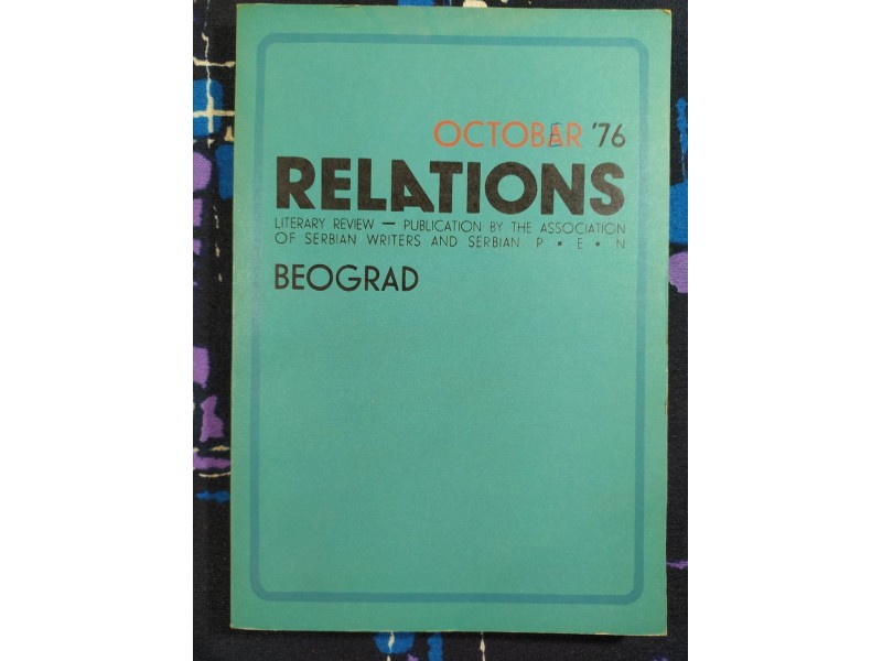 Relations Octobar '76 Beograd